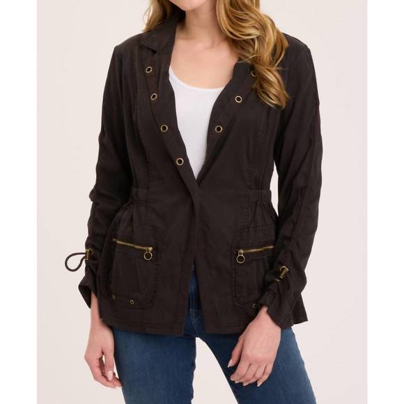 XCVI | Jackets & Coats | New Xcvi Bronson Blazer In Black | Poshmark